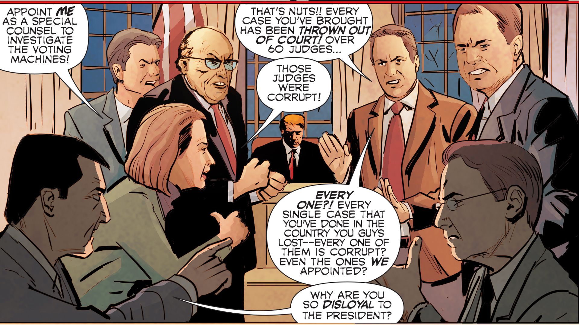 Harvard professor’s comic series explores what if 1/6 insurrection ...