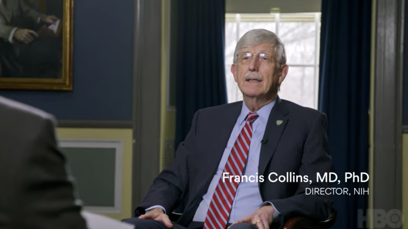 Preview: “Axios on HBO” interviews NIH director Francis Collins