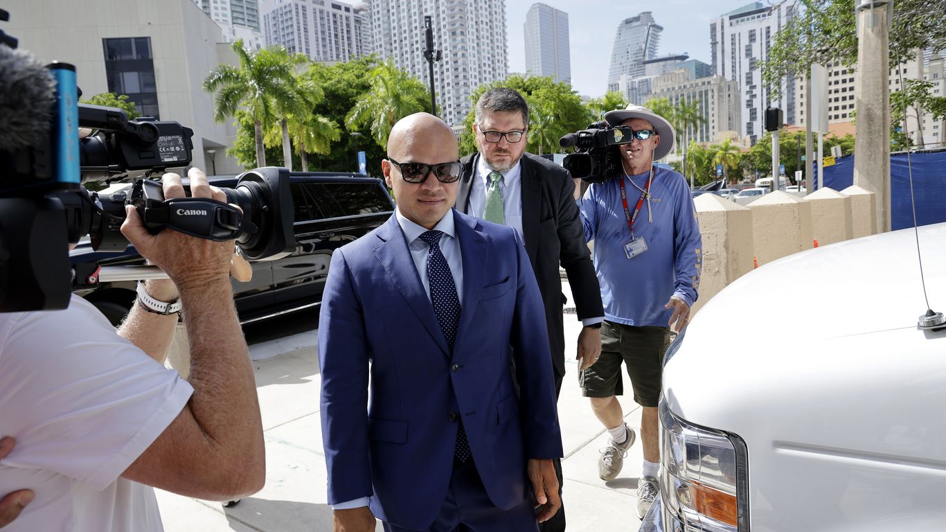 Trump aide Walt Nauta pleads not guilty in classified documents case