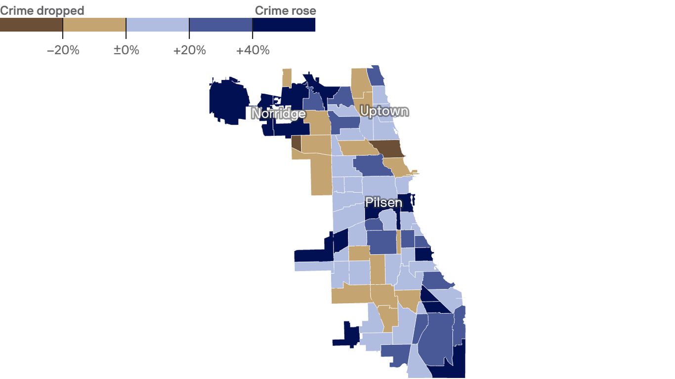 Chicago's 2021 violent crime stats by neighborhood - Axios Chicago