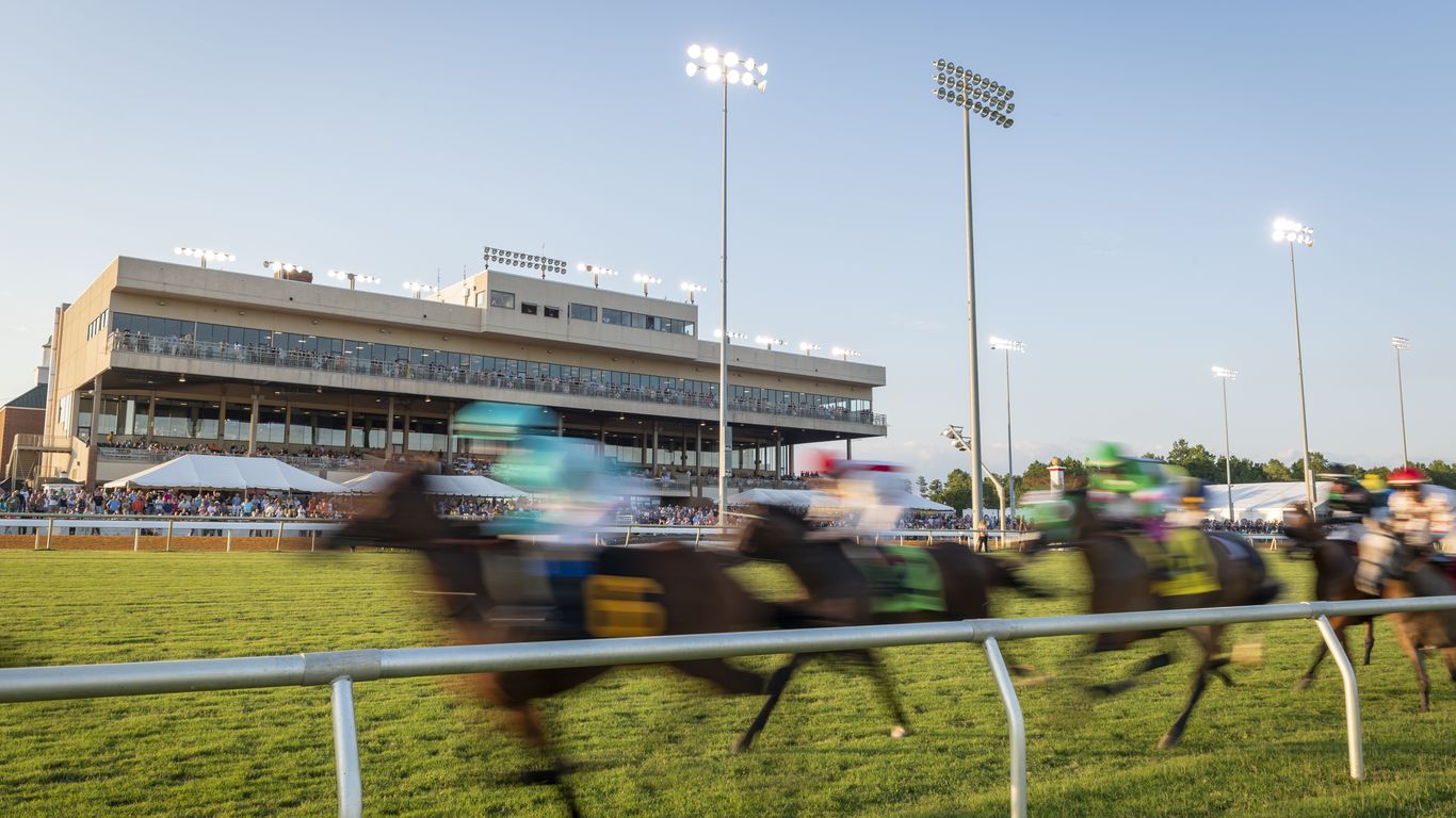 Horse racing returns to Colonial Downs with weekend dates - Axios Richmond
