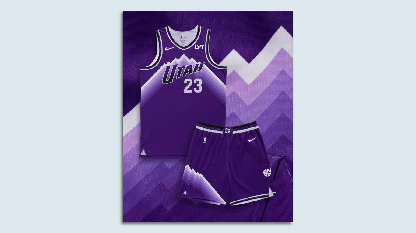 Utah Jazz unveils City Edition jersey design - Axios Salt Lake City