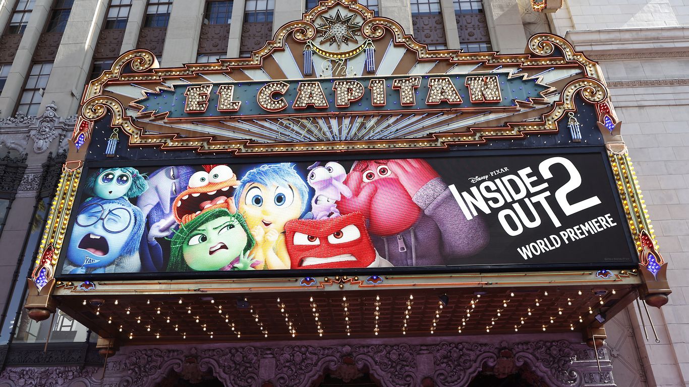 "Inside Out 2" reaches $1 billion in worldwide box office