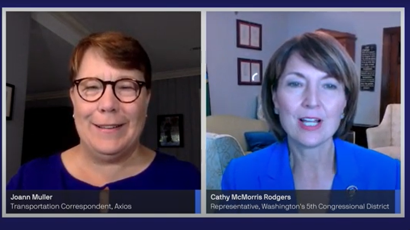Cathy McMorris Rodgers: Congress not ready to regulate autonomous vehicles