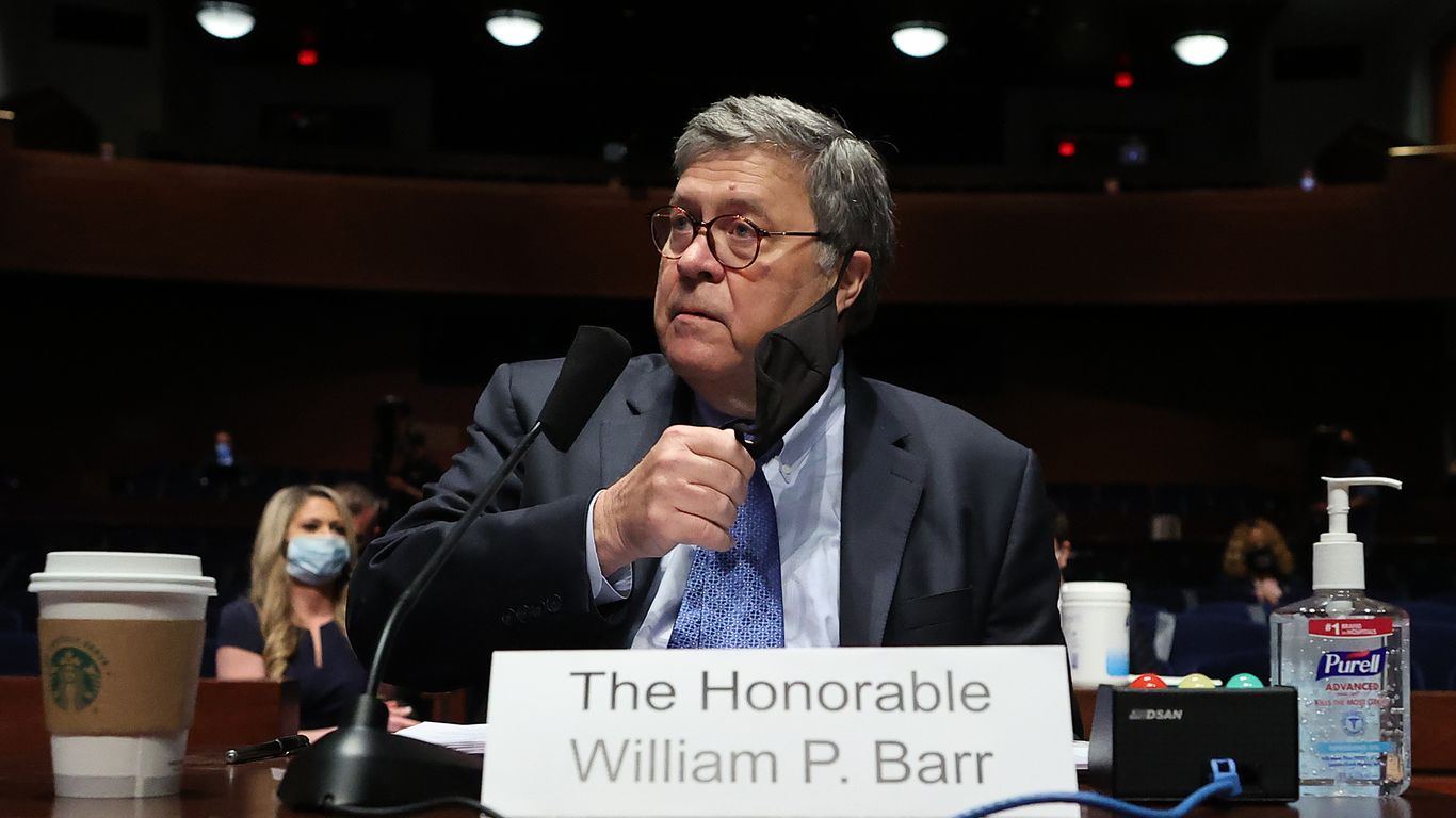 Highlights from Bill Barr's combative testimony before Congress