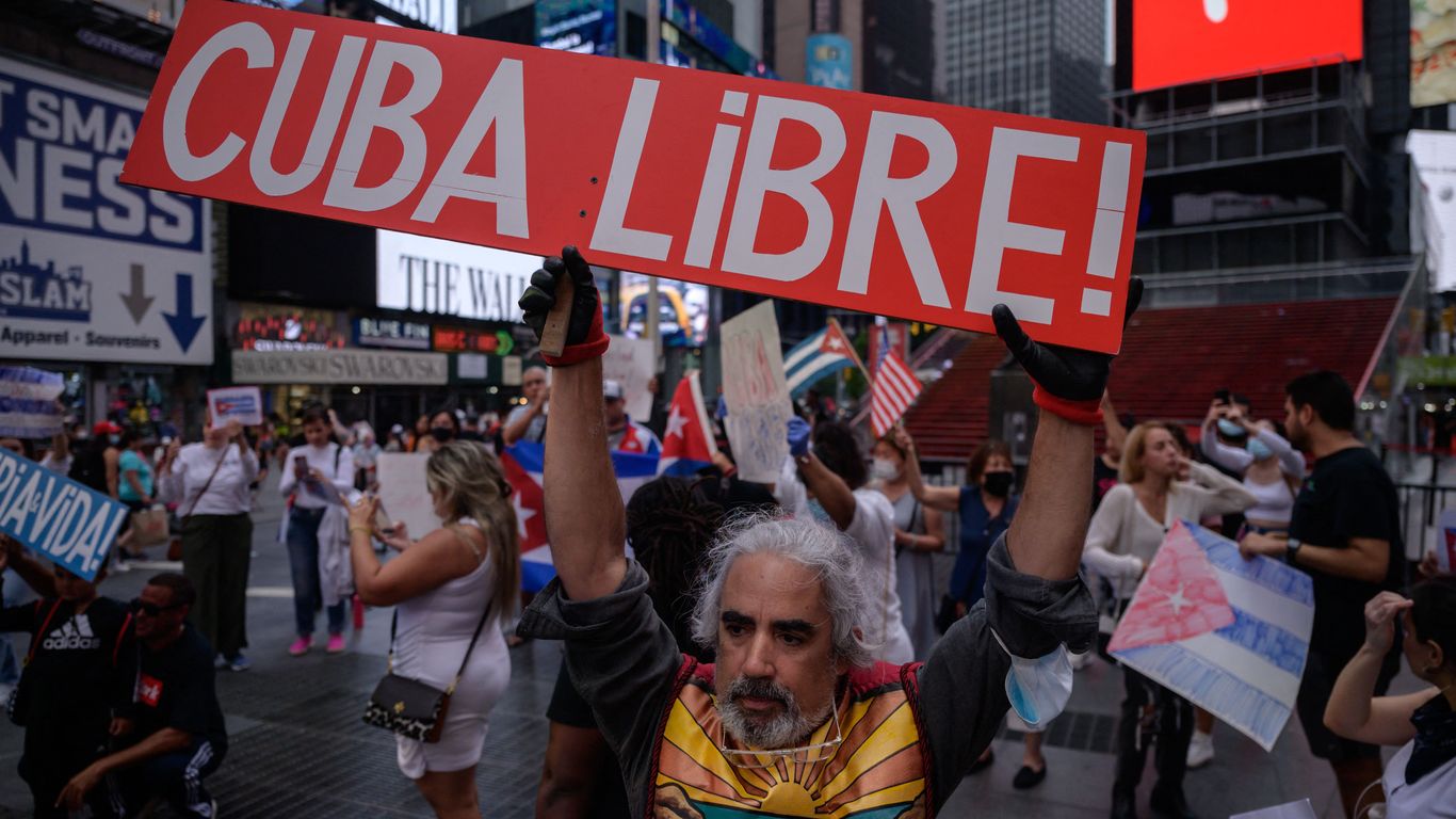 Cuba blocks social media access following protests