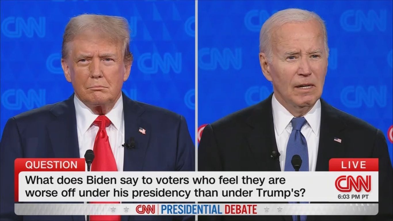 Presidential debate tonight: Biden blunders dominate debate with Trump