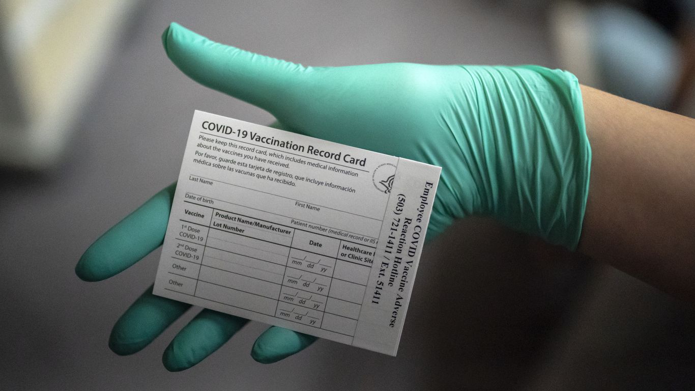 How to get a new vaccine card in the DMV - Axios Washington D.C.