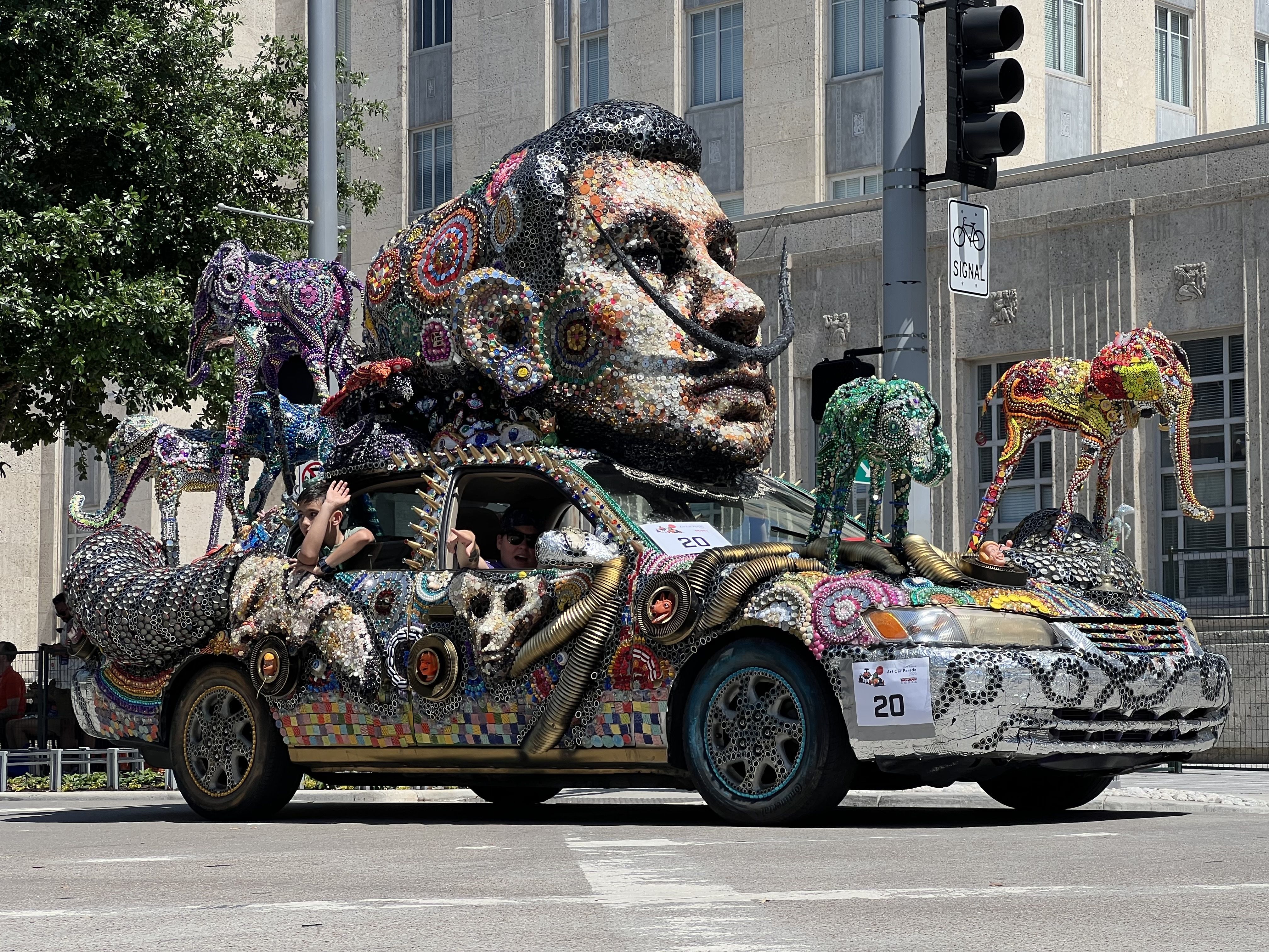 In photos: Houston's 2025 Art Car Parade - Axios Houston
