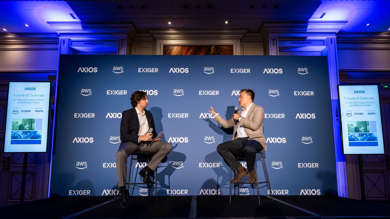 Axios Event: Tech production is "name of the game" for U.S. defense ...