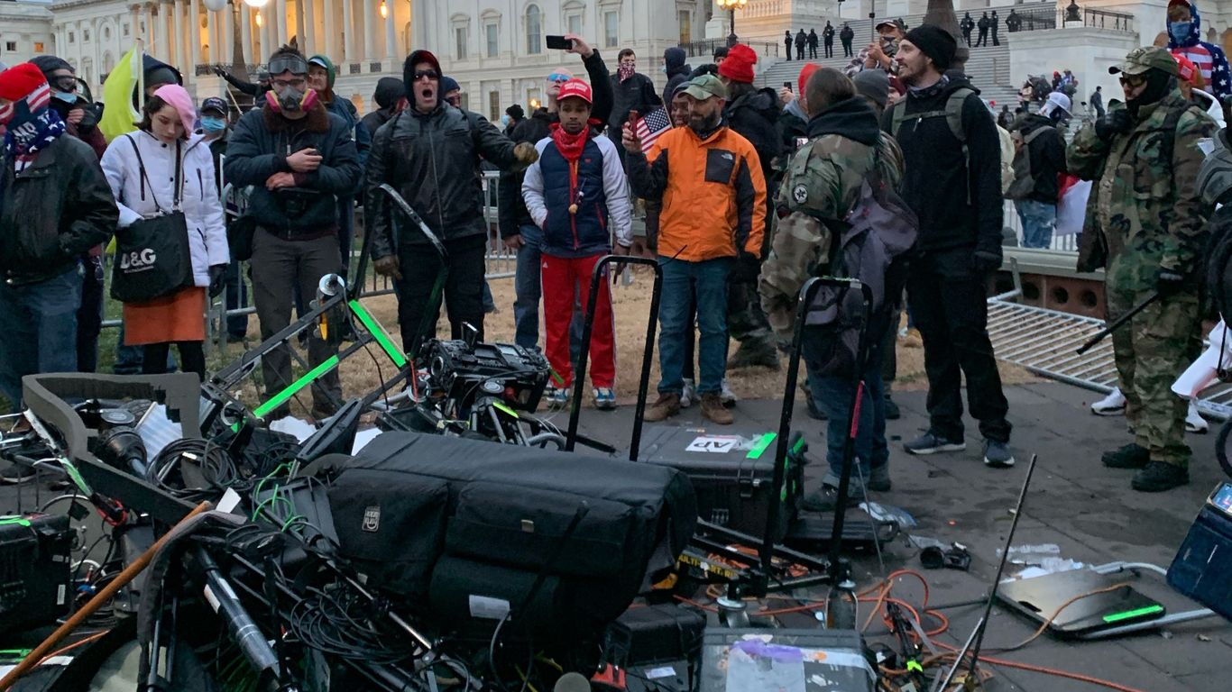 Oklahoma man charged in Capitol riot assault on AP photographer