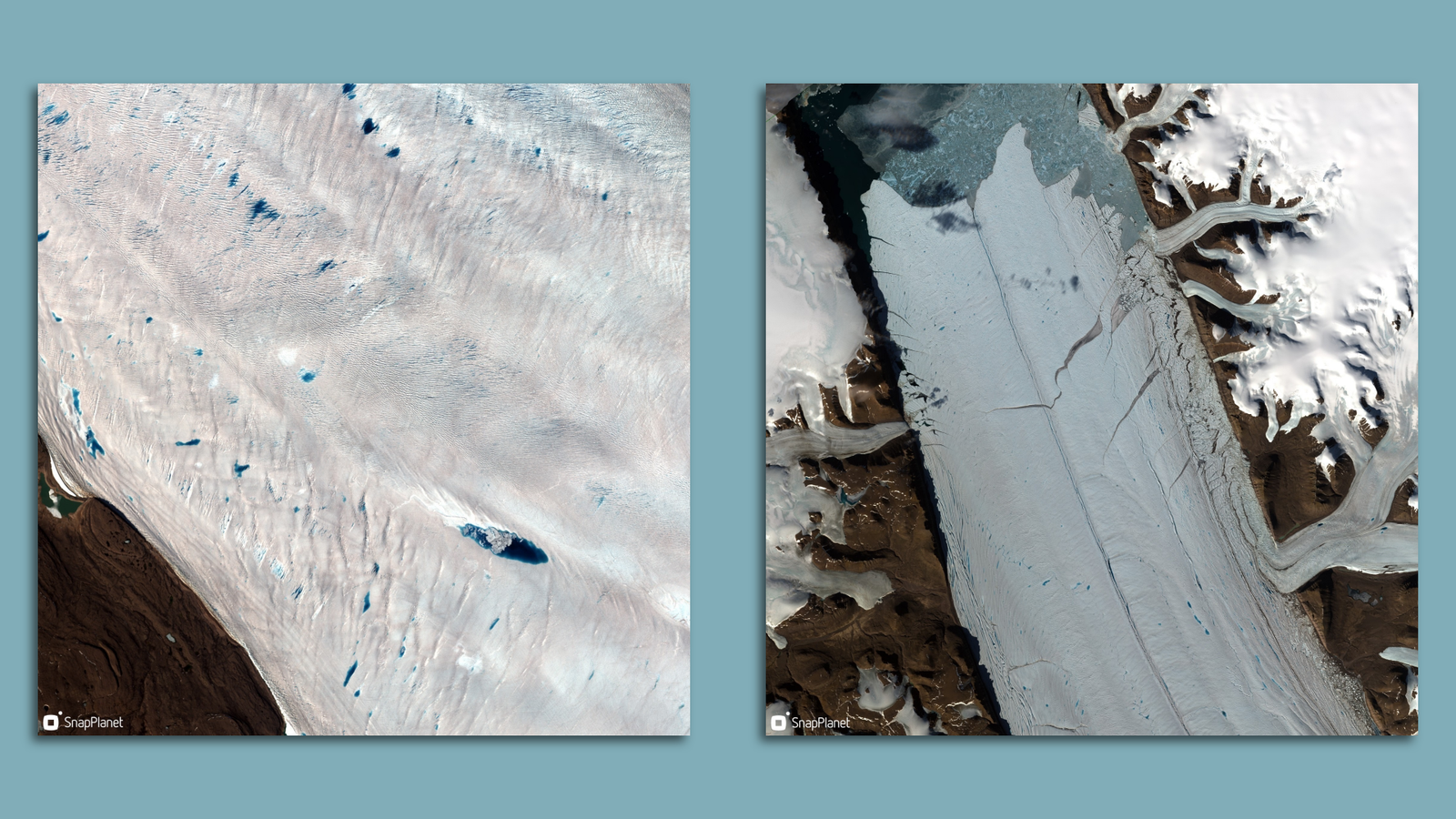 Greenland ice sheet is in the peak of its melt season