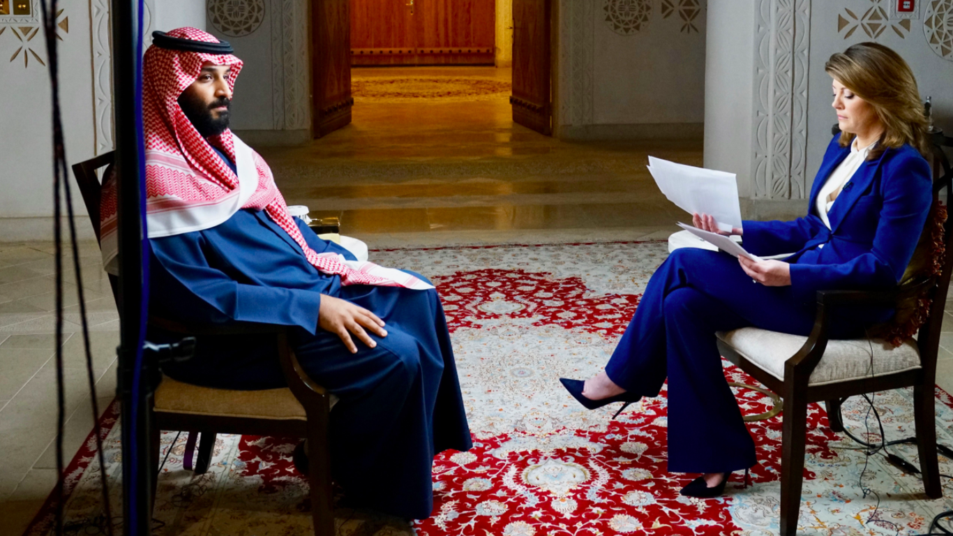 Saudi Arabia's crown prince arrives in U.S. today