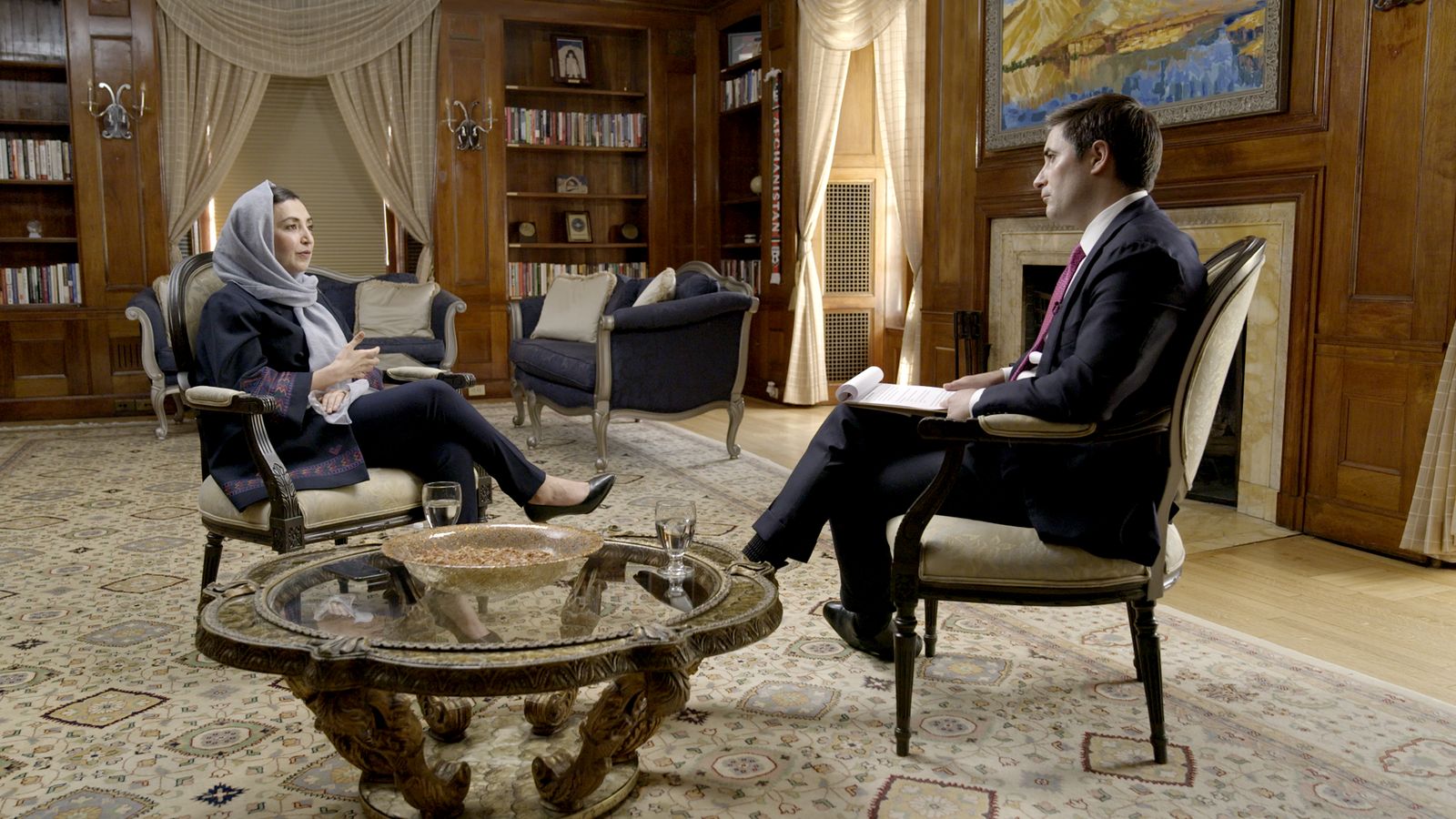 Exclusive: Afghan ambassador speaks out on her country's "betrayal"