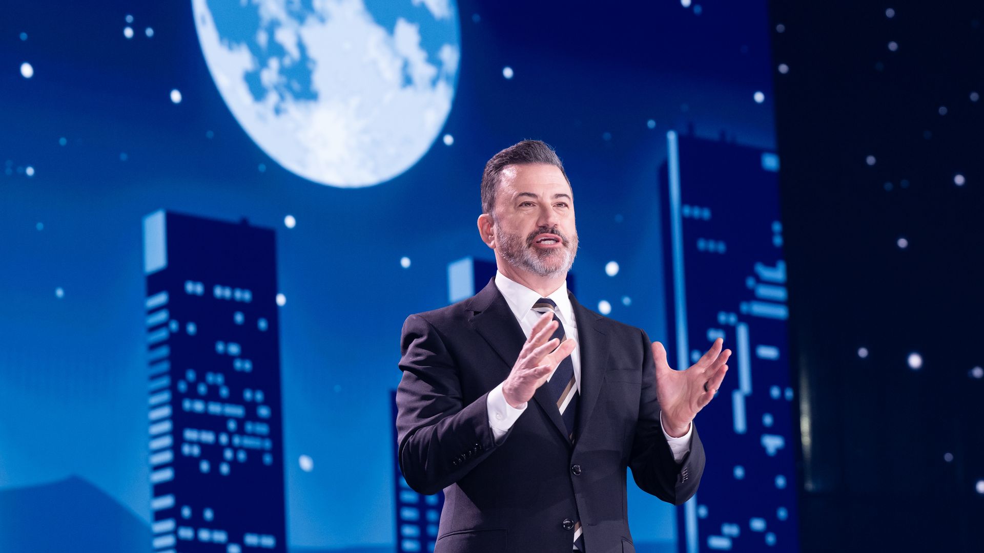 Jimmy Kimmel commends Colorado journalist Kyle Clark - Axios Denver