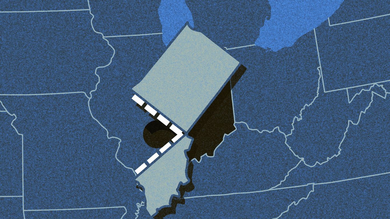 Indiana passes bill to court Illinois counties - Axios Chicago