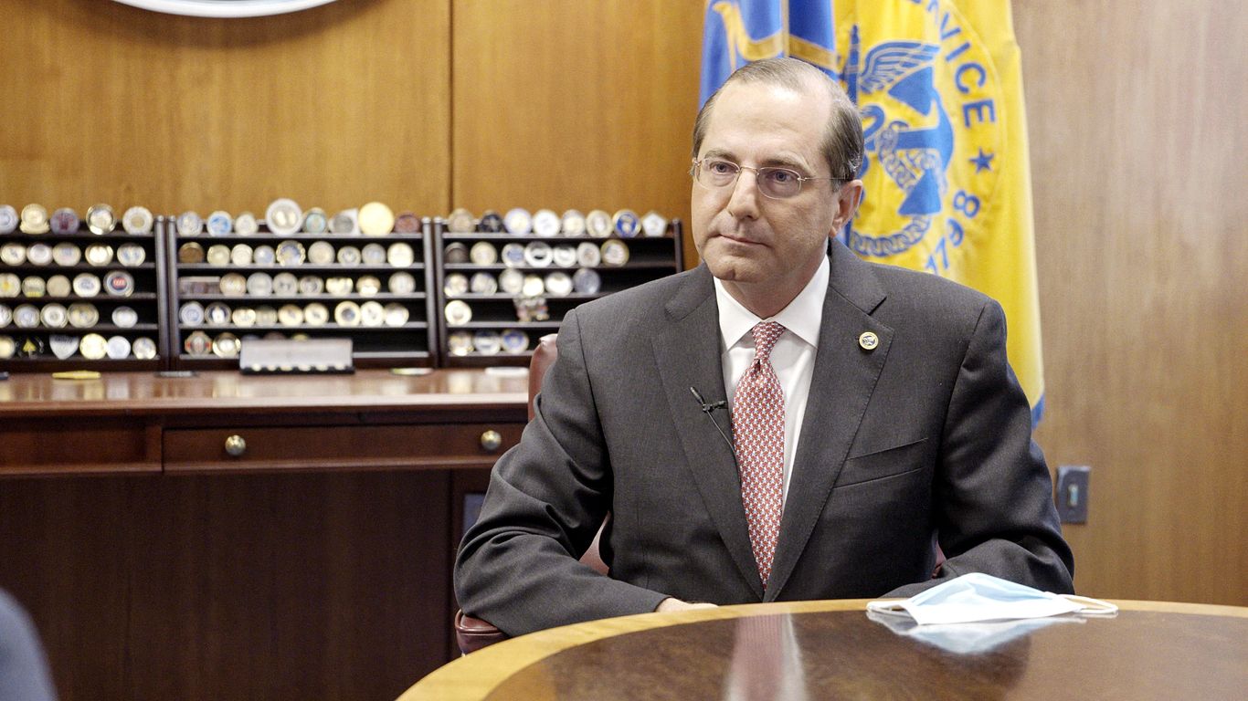 HHS secretary Azar: Every American should be able to get a coronavirus ...