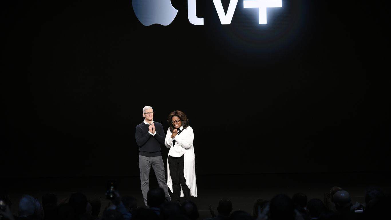 Apple unveils media strategy with fanfare but few details