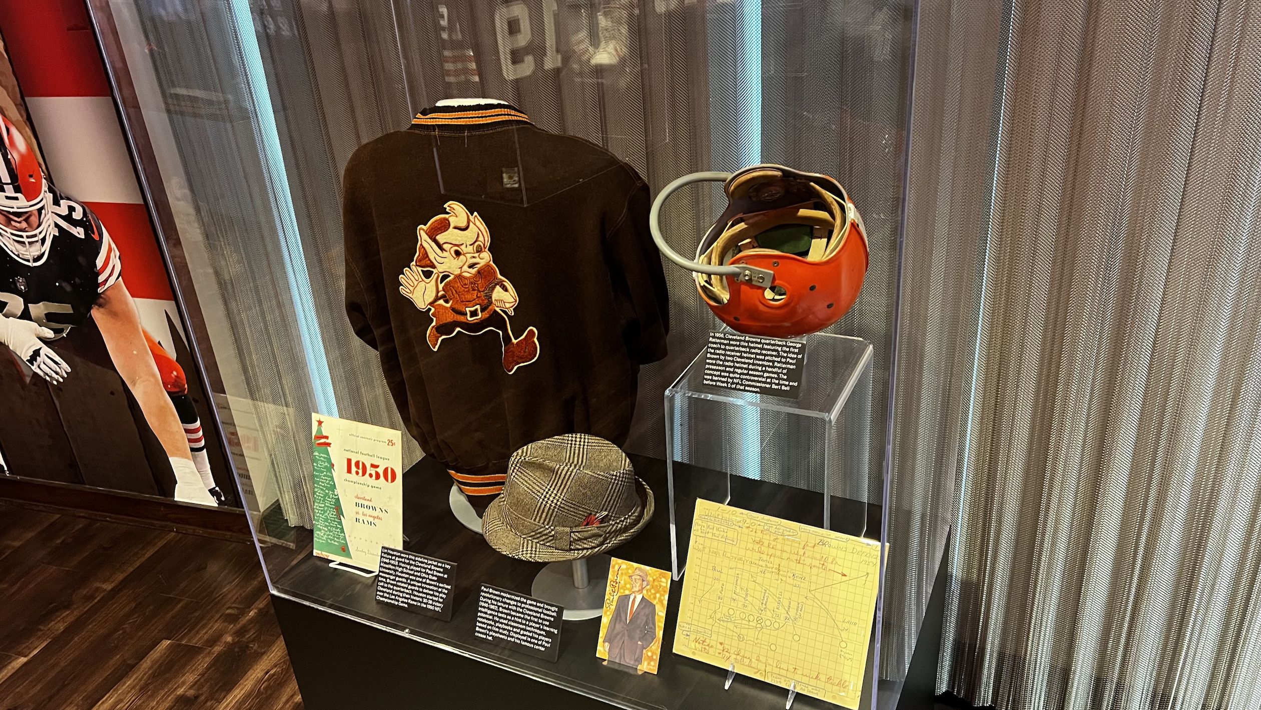 Browns legacy unleashed in Pro Football Hall of Fame exhibit - Axios ...