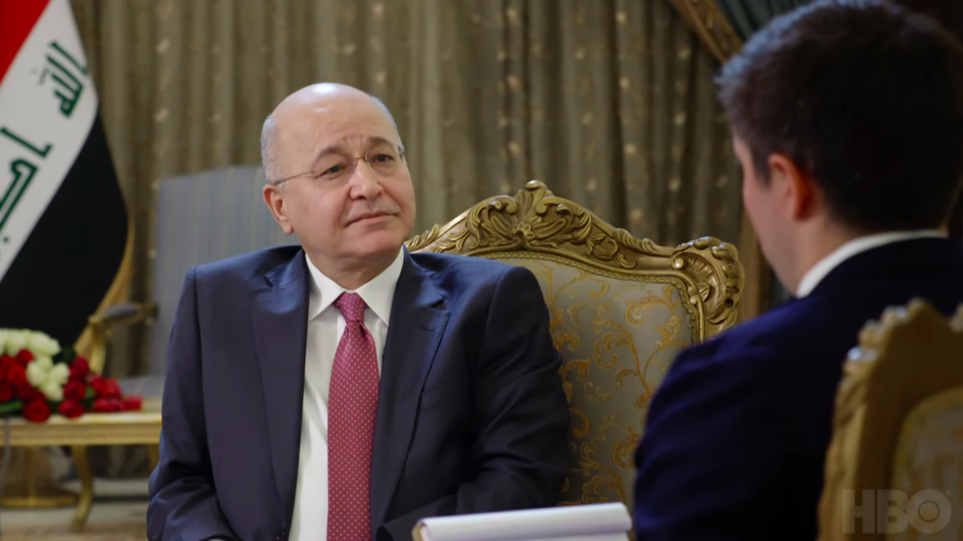 Preview: "Axios on HBO" interviews Iraq's President Barham Salih