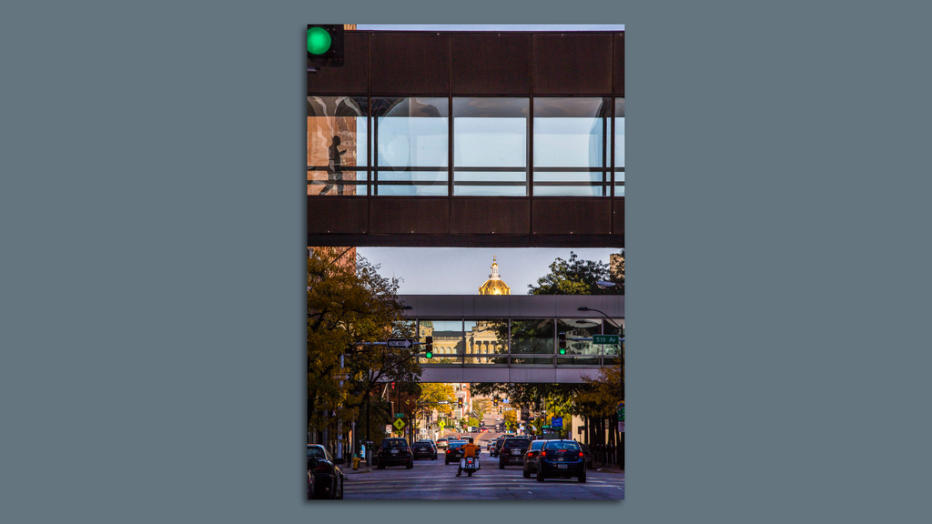 Des Moines considers late-night skywalk lockdowns - Axios Des Moines