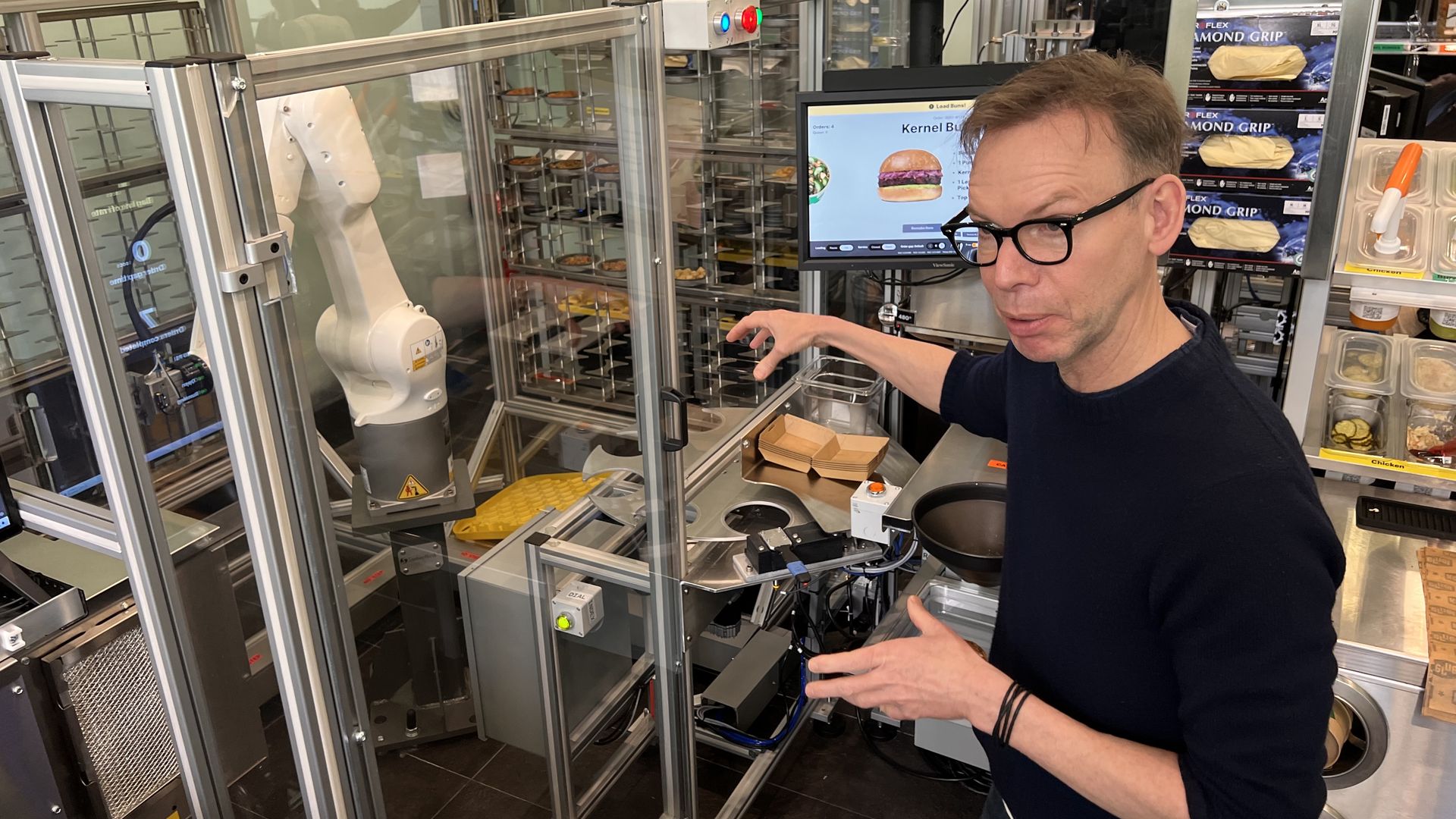Chipotle’s founder launches vegan restaurant powered by robots