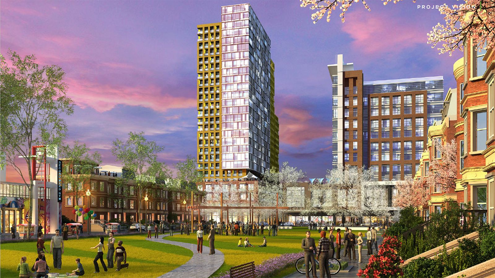 3 visions for the revival of Brooklyn Village Uptown - Axios Charlotte