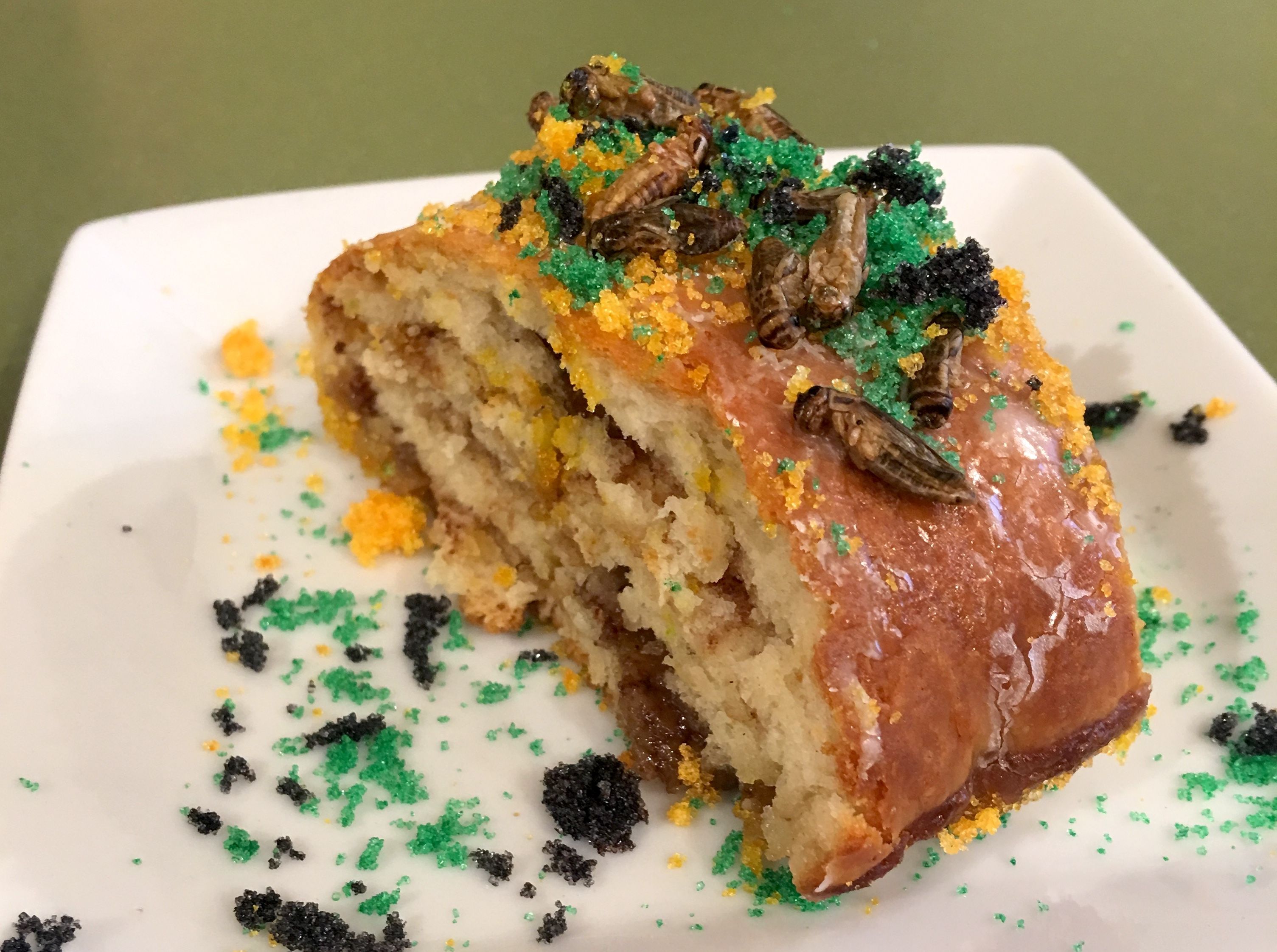 Cricket king cake is the most adventurous (grossest) Mardi Gras dessert ...