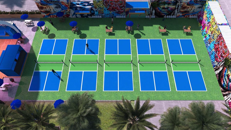 New pickleball venue, Sip & Pickle, opens at Wynwood Marketplace ...
