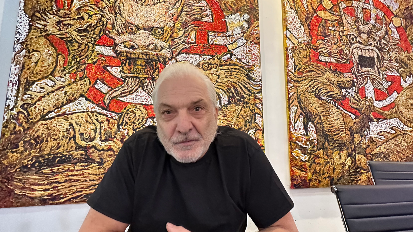 Boston artist Giovanni DeCunto goes global - Axios Boston