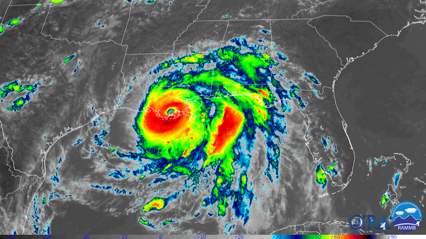 Hurricane Ida’s rapid intensification spurred by climate change, bad luck