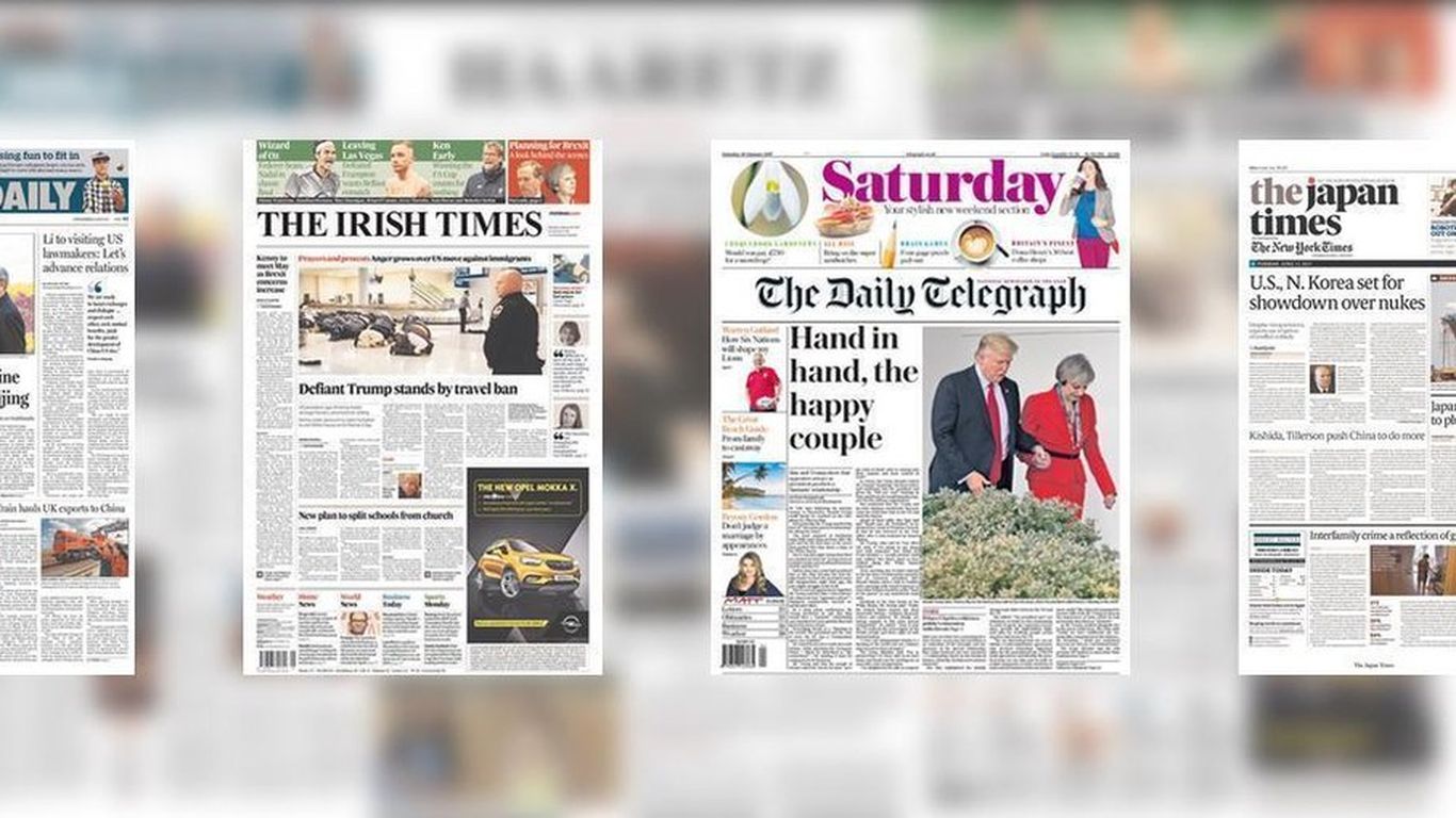 Obama vs. Trump: How international headlines described their first ...
