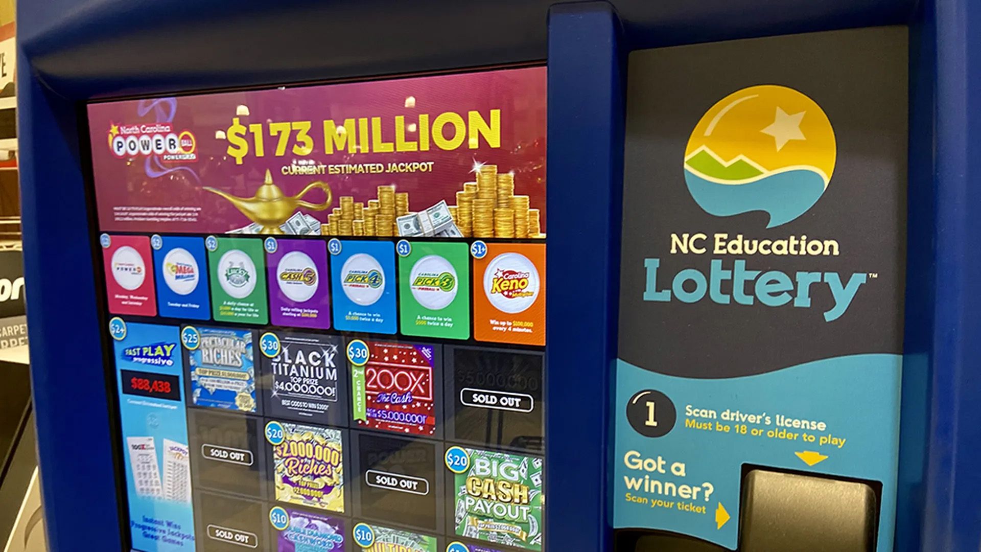 North Carolina Education Lottery gives schools smaller share despite ...