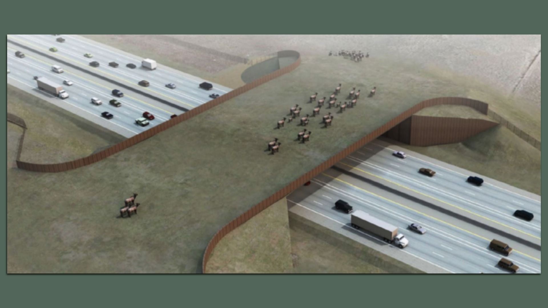 "World's largest" wildlife overpass under construction on Colorado's ...