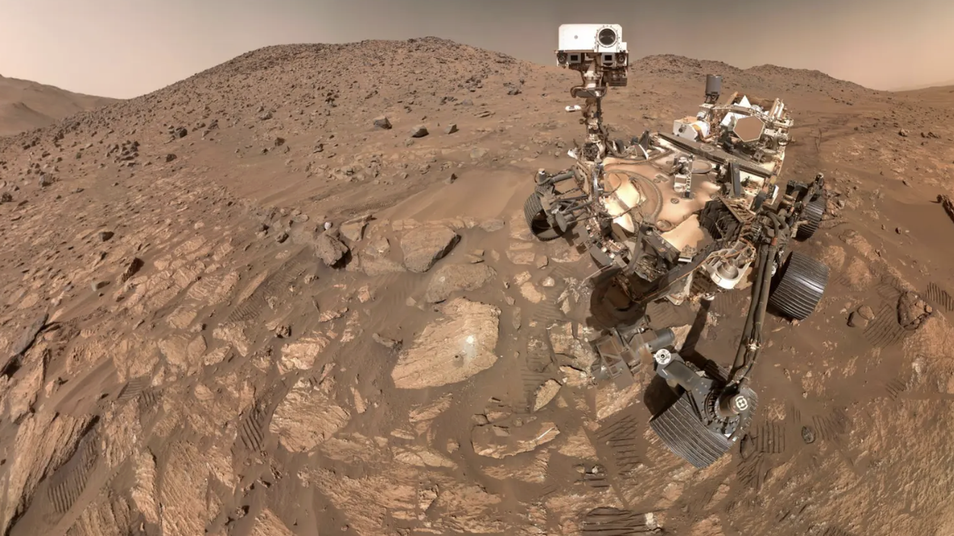 Mars rock contains "clearest sign" yet of potential past life on Red Planet