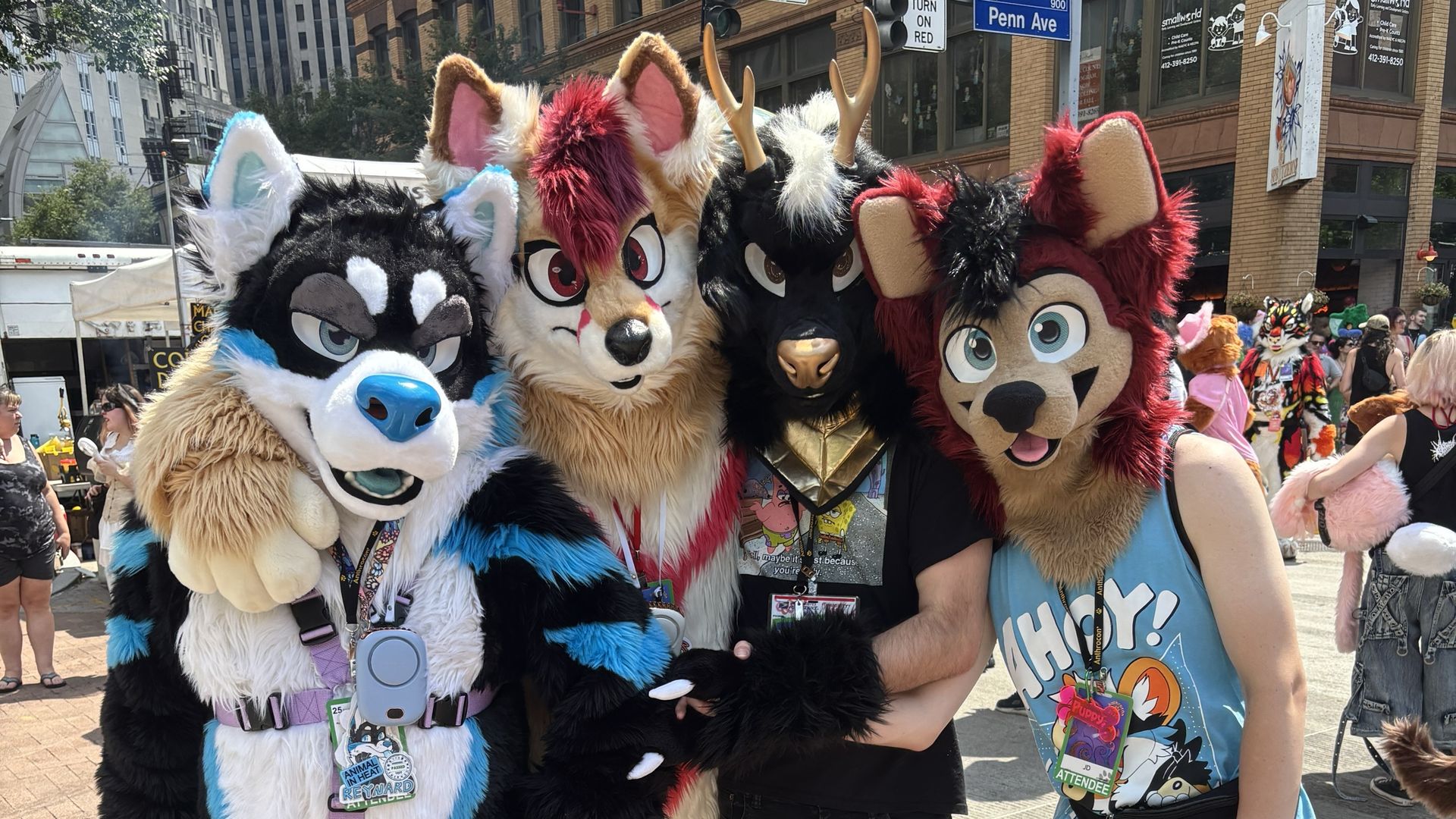 Anthrocon's "no-skin" rule stirs furry backlash - Axios Pittsburgh