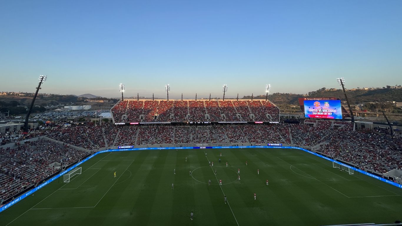 How Snapdragon Stadium draws soccer to San Diego - Axios San Diego