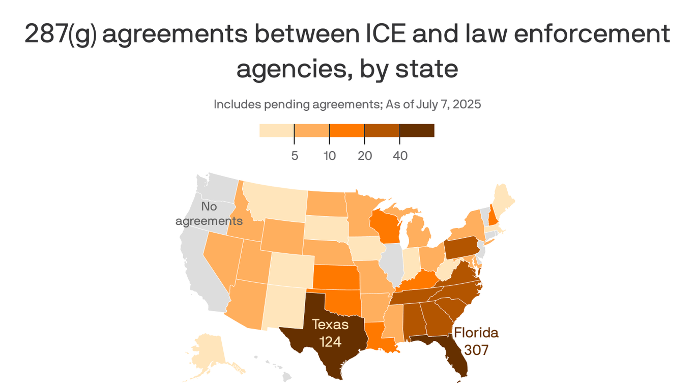 Four Indiana agencies have ICE agreements - Axios Indianapolis