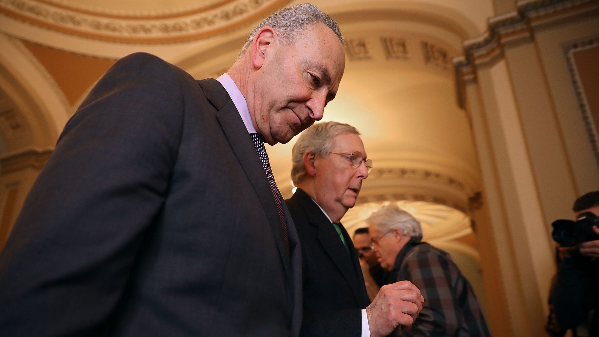 Schumer, McConnell condemn detention of WSJ reporter Evan Gershkovich