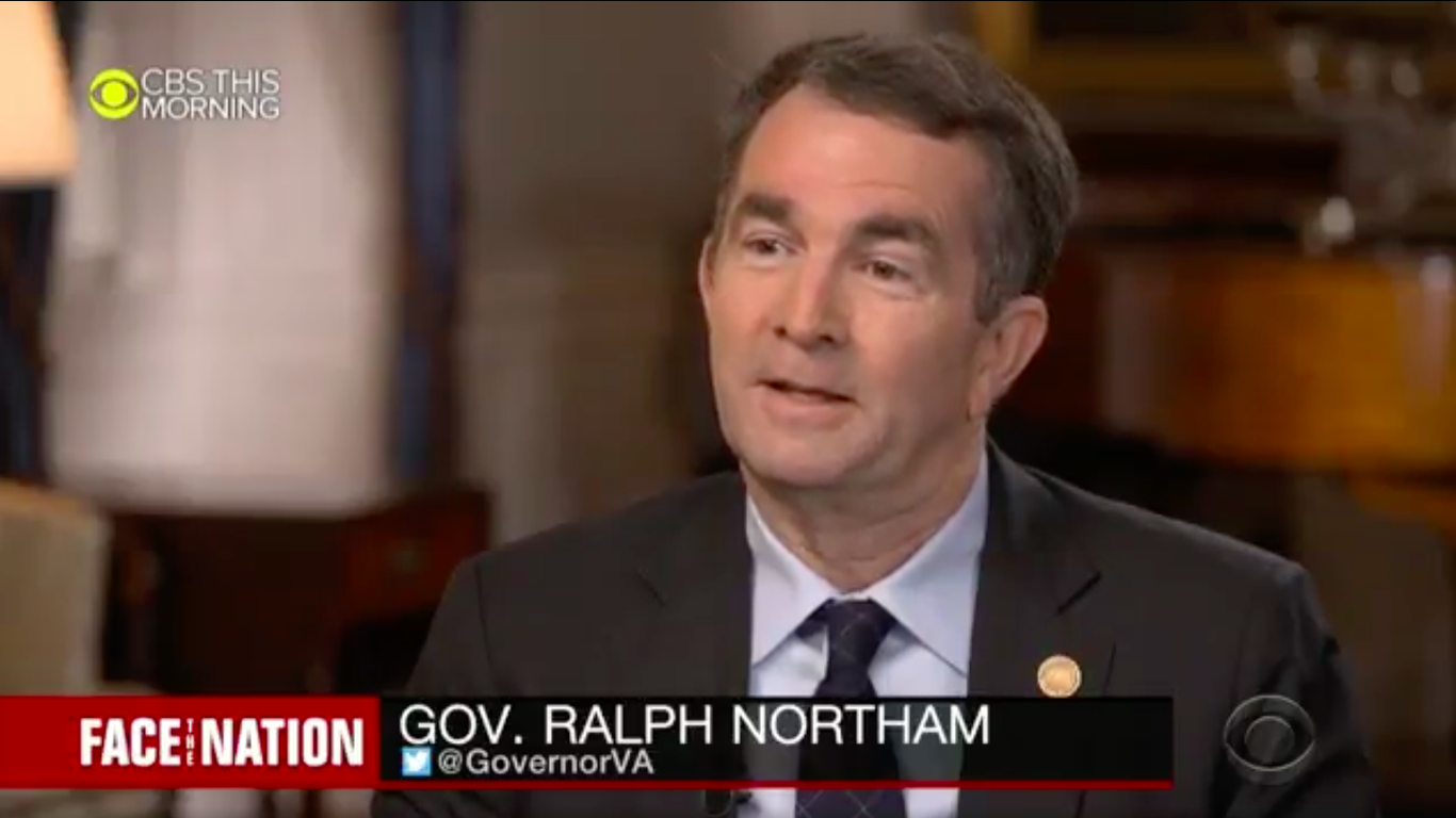 Virginia Gov. Ralph Northam: "I'm not going anywhere"