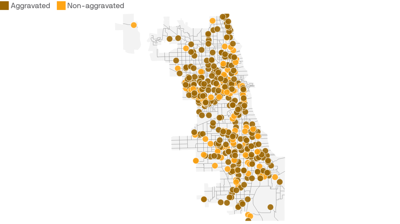 Chicago carjackings broken down by neighborhood - Axios Chicago