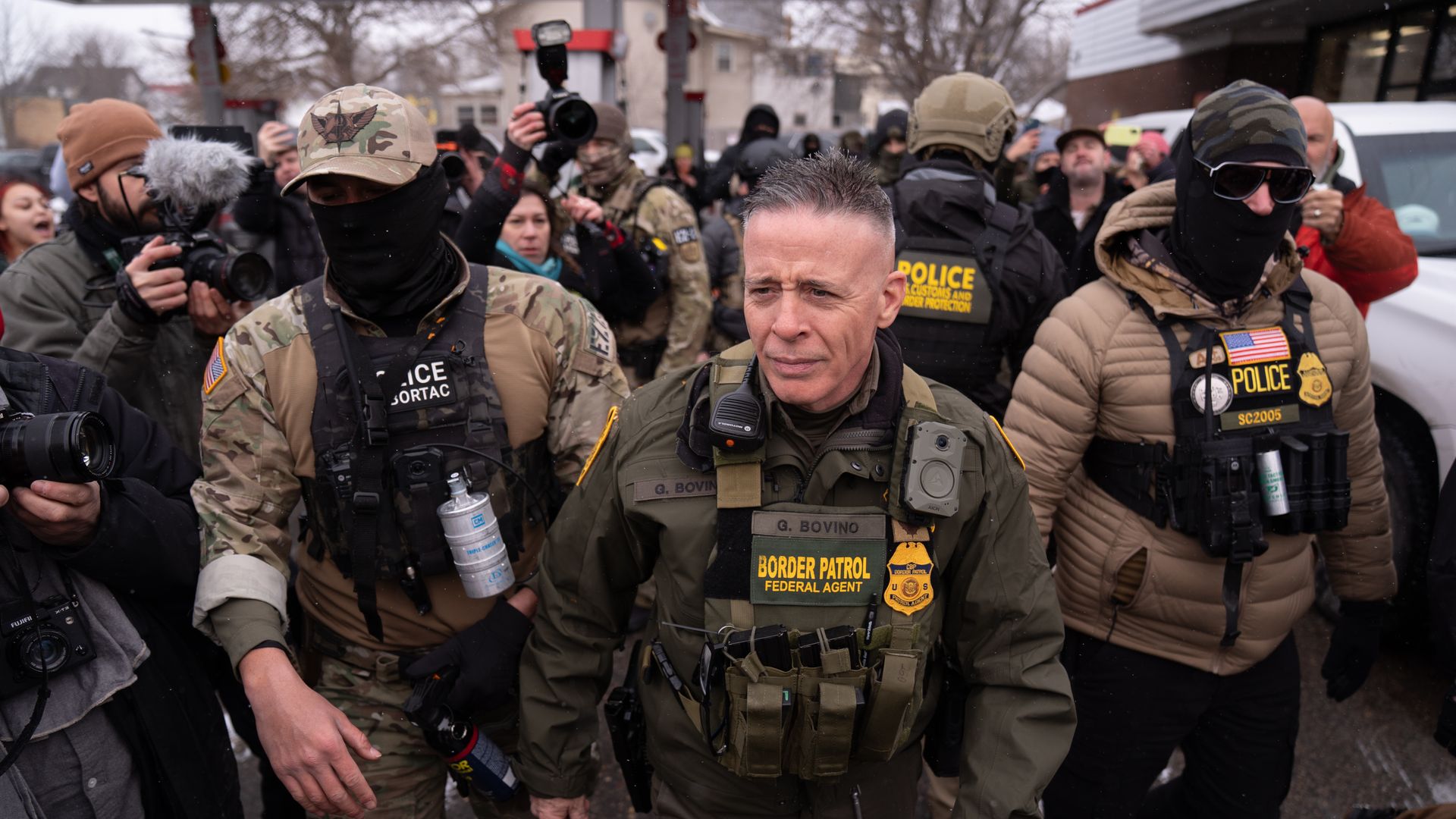 Border Patrol official Greg Bovino who led Minneapolis immigration ...
