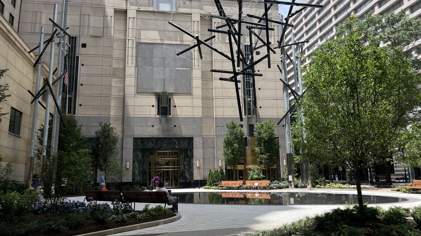 McColl Park opens in Uptown Charlotte - Axios Charlotte