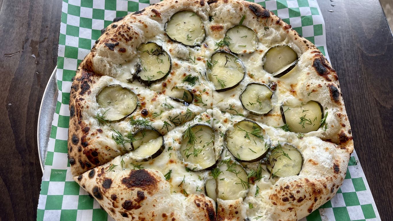 Best pickle pizza in Denver - Axios Denver