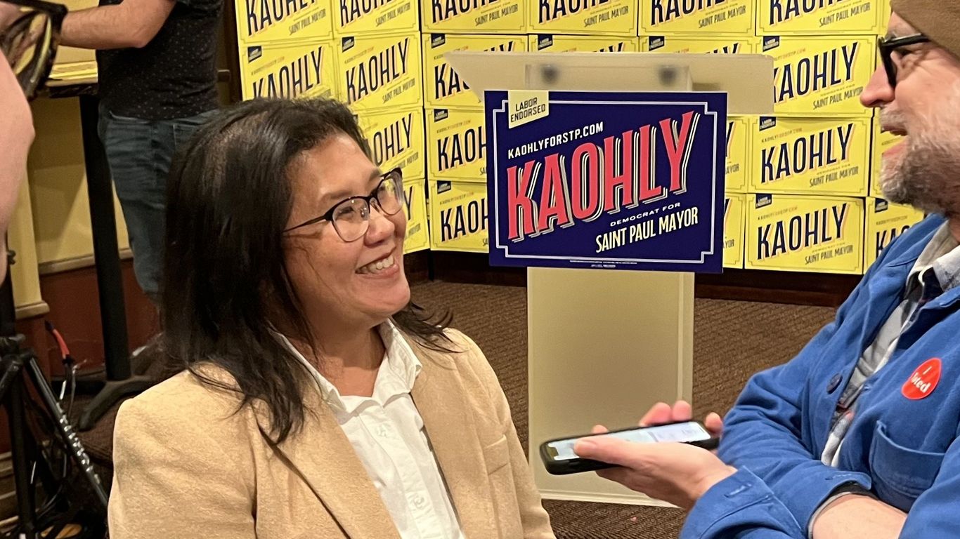 Mapped: Kaohly Her's vote by precinct in St. Paul mayor's race - Axios ...