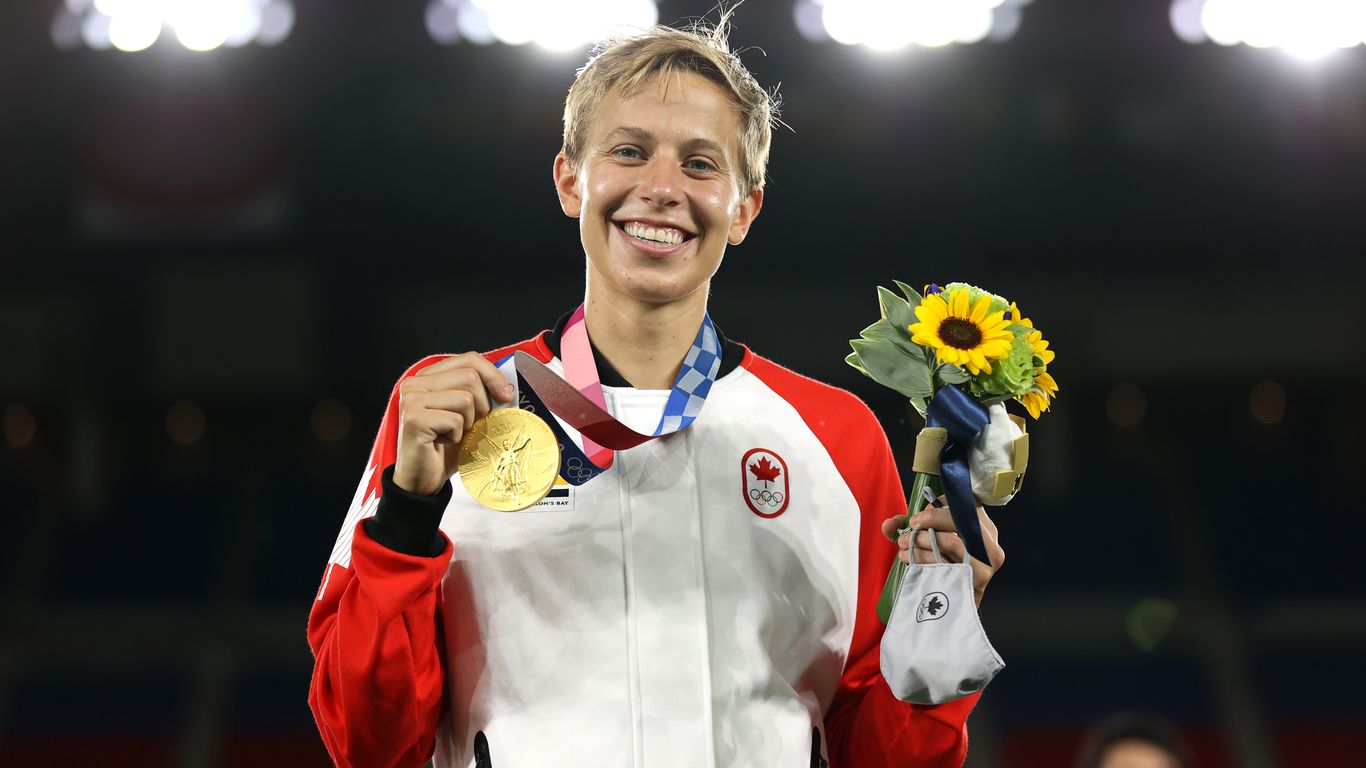 Canada S Quinn Becomes 1st Openly Trans Athlete To Win Olympic Gold