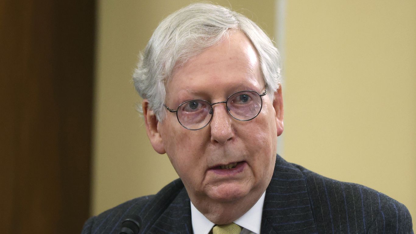 McConnell condemns corporate backlash to Georgia voting law