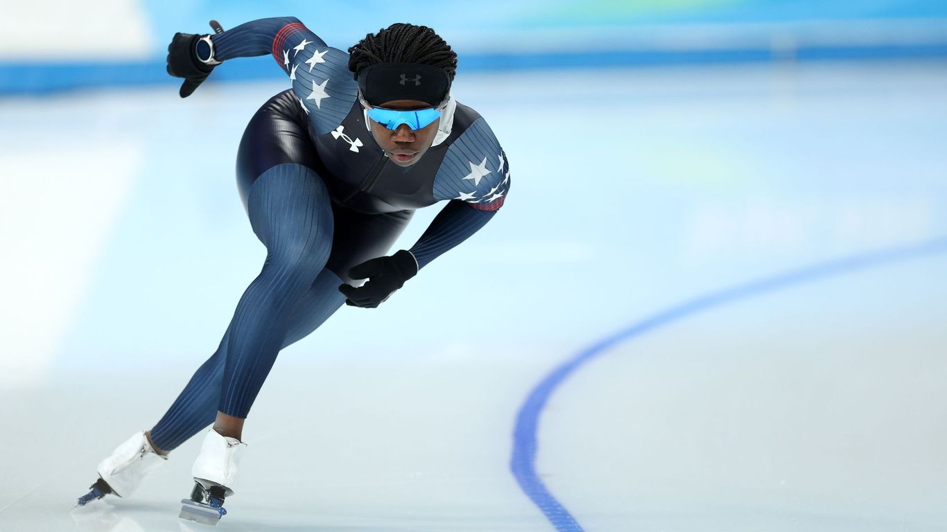 U.S. speed skater Erin Jackson ready for Winter Games comeback after ...