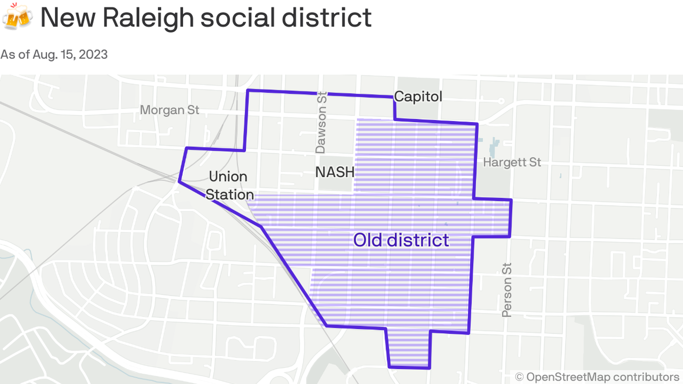 Raleigh's social district expands street drinking to the Warehouse ...