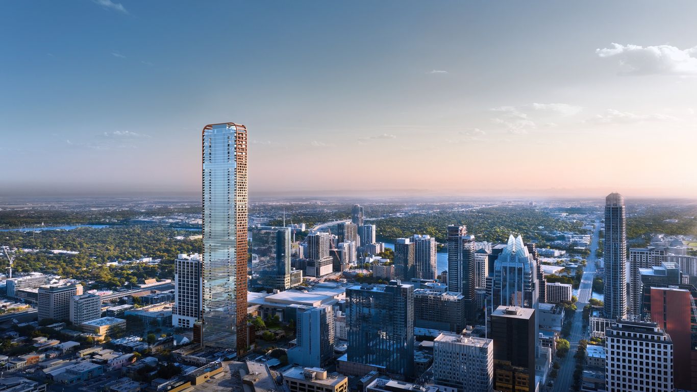 Tallest tower in Texas set for Austin - Axios Austin